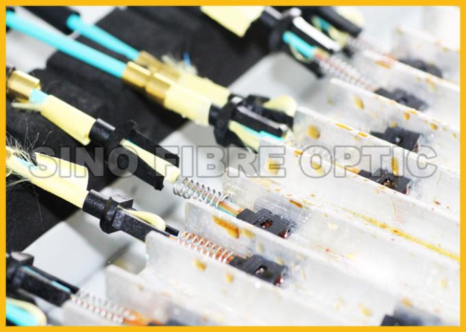 100 Gig 24 Array MPO - MPO Fiber Optic Cable OM3 Male Pinned For ...