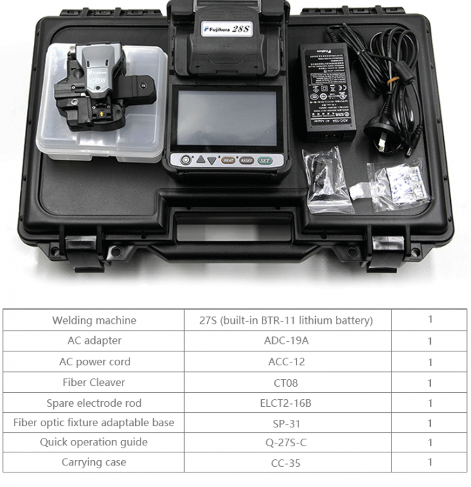 ftth Fujikura 28s Splicing Machine Active V groove Alignment