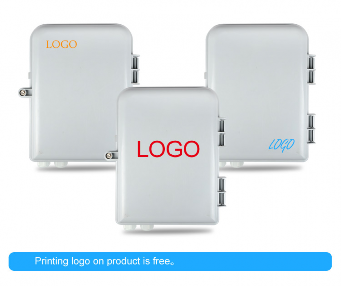 Waterproof ODB Fiber Optic Distribution Box , FTTH 8 Core Fiber Optic ...