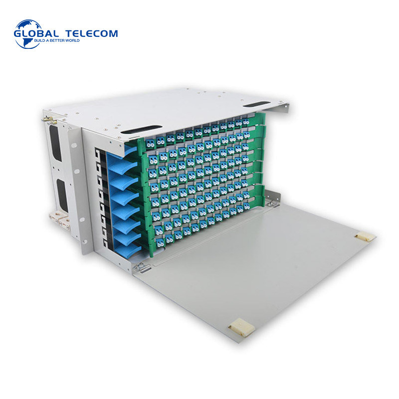 Odf Fiber Optic Patch Panel Wall Mounted 12 24 48 96 144 Port