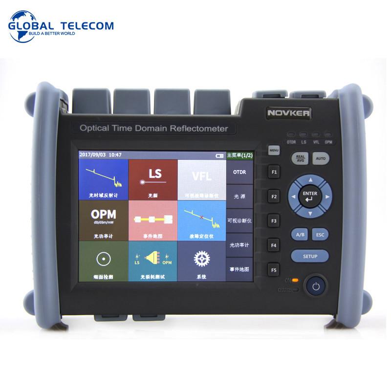 NK6000 OTDR Fiber Tester Single Mode 5.8 Inch Color Touch Screen