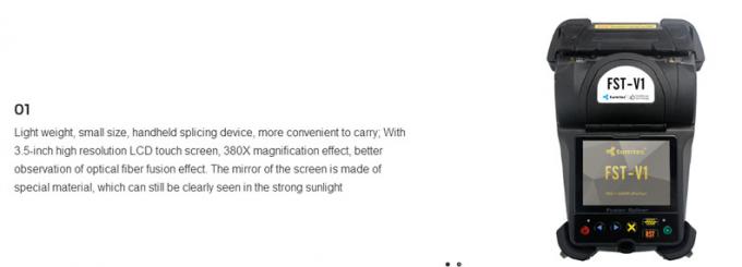 FST-V1 FST-Q3 Fusion Splicing Machine 4 Motor Fiber Optic Cable Joint ...